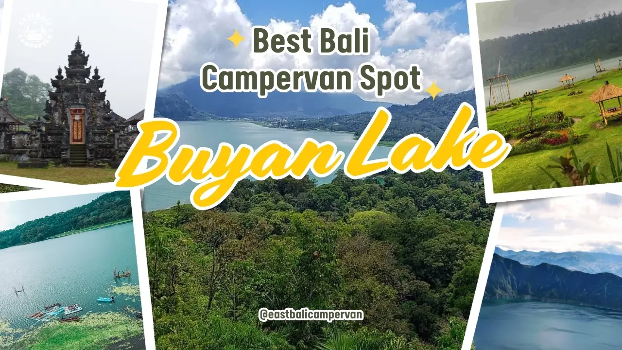 Buyan Lake Camping 🏕️ Bali Ultimate Campervan Retreat 2025
